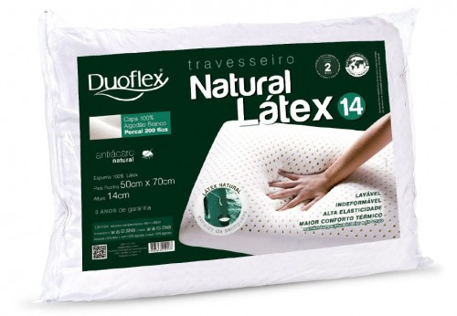 NATURAL LÁTEX - Travesseiro Natural Látex | Duoflex NATURAL LÁTEX - Travesseiro Natural Látex | Duoflex