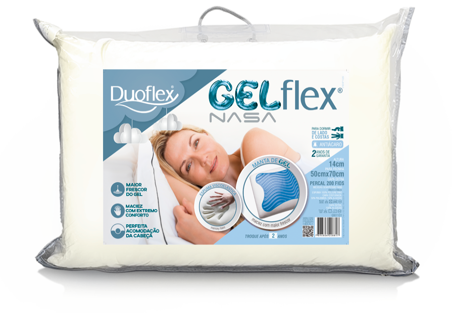 GELFLEX NASA - Travesseiro GELflex Nasa | Duoflex